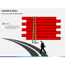 Career Ladder PowerPoint Template | SketchBubble
