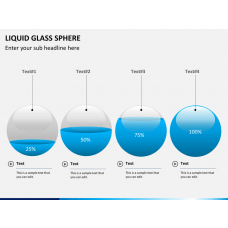 Glass with Liquid PowerPoint Template - PPT Slides | SketchBubble