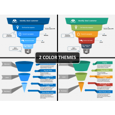 Funnel Sorting PowerPoint Template