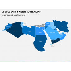 Middle East Map PowerPoint