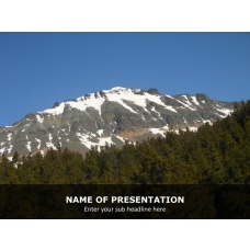 Free Mountain Background Theme for PowerPoint and Google Slides