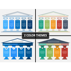 Free Download - Pillar Diagram PPT Slide | SketchBubble