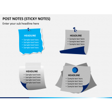 Free Download - Sticky Notes | PowerPoint Template & Google Slides