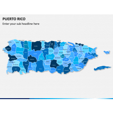 The Caribbean Map PowerPoint