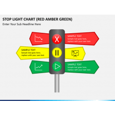 Candle Light Diagram PowerPoint