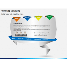 Website Architecture PowerPoint Template - PPT Slides