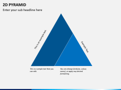 2D Pyramid Shapes for PowerPoint and Google Slides - PPT Slides