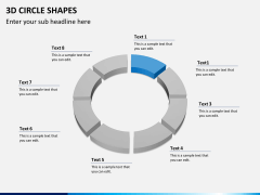 3D Circle Shapes for PowerPoint and Google Slides - PPT Slides