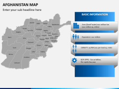 Afghanistan Map for PowerPoint and Google Slides - PPT Slides