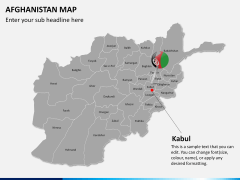 Afghanistan Map for PowerPoint and Google Slides - PPT Slides
