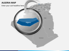 Algeria Map for PowerPoint and Google Slides - PPT Slides