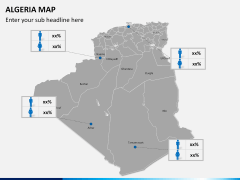 Algeria Map for PowerPoint and Google Slides - PPT Slides