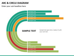 Arc and Circle Diagram PowerPoint Template | SketchBubble