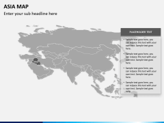 Asia Map Template for PowerPoint and Google Slides - PPT Slides