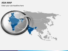Asia Map Template for PowerPoint and Google Slides - PPT Slides