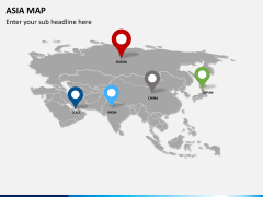 Asia Map Template for PowerPoint and Google Slides - PPT Slides