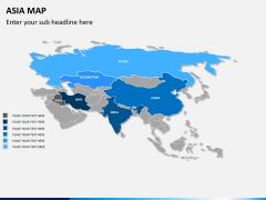 Asia Map Template for PowerPoint and Google Slides - PPT Slides