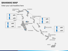 Bahamas Map for PowerPoint and Google Slides - PPT Slides