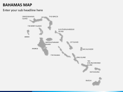 Bahamas Map for PowerPoint and Google Slides - PPT Slides