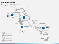 Bahamas Map for PowerPoint and Google Slides - PPT Slides
