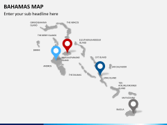 Bahamas Map for PowerPoint and Google Slides - PPT Slides