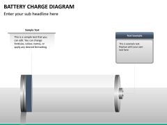 PowerPoint Battery Charge Diagram | SketchBubble