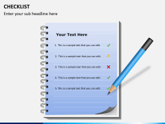 Checklist PowerPoint Template | SketchBubble