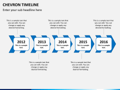 Chevron Timeline PowerPoint and Google Slides Template - PPT Slides