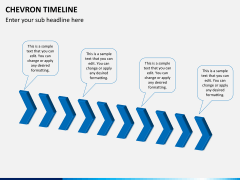 Chevron Timeline PowerPoint and Google Slides Template - PPT Slides