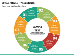 Circle Puzzle PowerPoint Template | SketchBubble