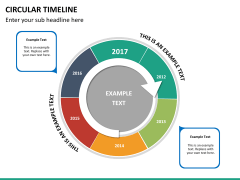 Circular Timeline PowerPoint Template | SketchBubble
