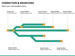 Connection & Branching PowerPoint Template | SketchBubble