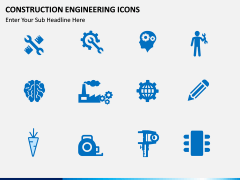 Construction Engineering Icons for PowerPoint and Google Slides - PPT ...