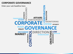 Corporate Governance PowerPoint Template | SketchBubble