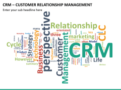 Customer Relationship Mangement (CRM) PowerPoint Template | SketchBubble
