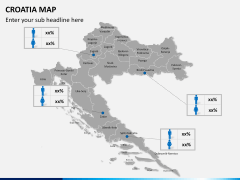 Croatia Map for PowerPoint and Google Slides - PPT Slides