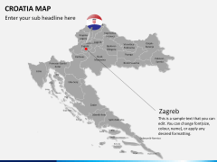 Croatia Map for PowerPoint and Google Slides - PPT Slides