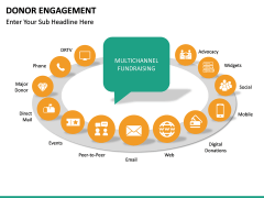 Donor Engagement PowerPoint Template | SketchBubble