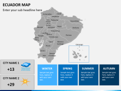 Ecuador Map for PowerPoint and Google Slides - PPT Slides