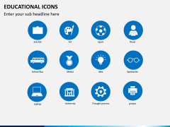 Education Icons PowerPoint | SketchBubble