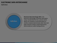 Electronic Data Interchange (EDI) PowerPoint and Google Slides Template - PPT Slides