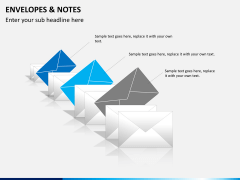 Envelopes and Notes PowerPoint and Google Slides Template - PPT Slides