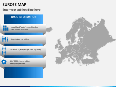 Europe Map Template for PowerPoint and Google Slides - PPT Slides