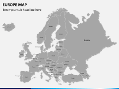 Europe Map Template for PowerPoint and Google Slides - PPT Slides