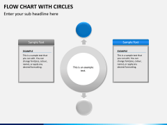 Flow Chart with Circles for PowerPoint and Google Slides - PPT Slides