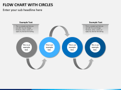 Flow Chart with Circles for PowerPoint and Google Slides - PPT Slides