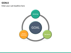 Goals PowerPoint Template | SketchBubble
