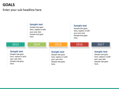 Goals PowerPoint Template | SketchBubble