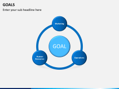 Goals PowerPoint Template | SketchBubble