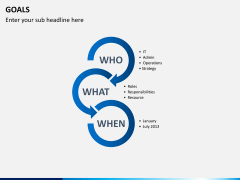 Goals PowerPoint Template | SketchBubble